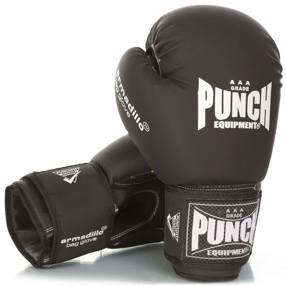 Punch Bag Gloves - Armadillo Safety - Matt Black – Proboxing